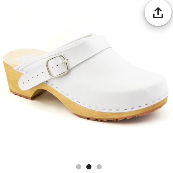 MIA | Shoes | Swedish White Wood Clogs | Poshmark